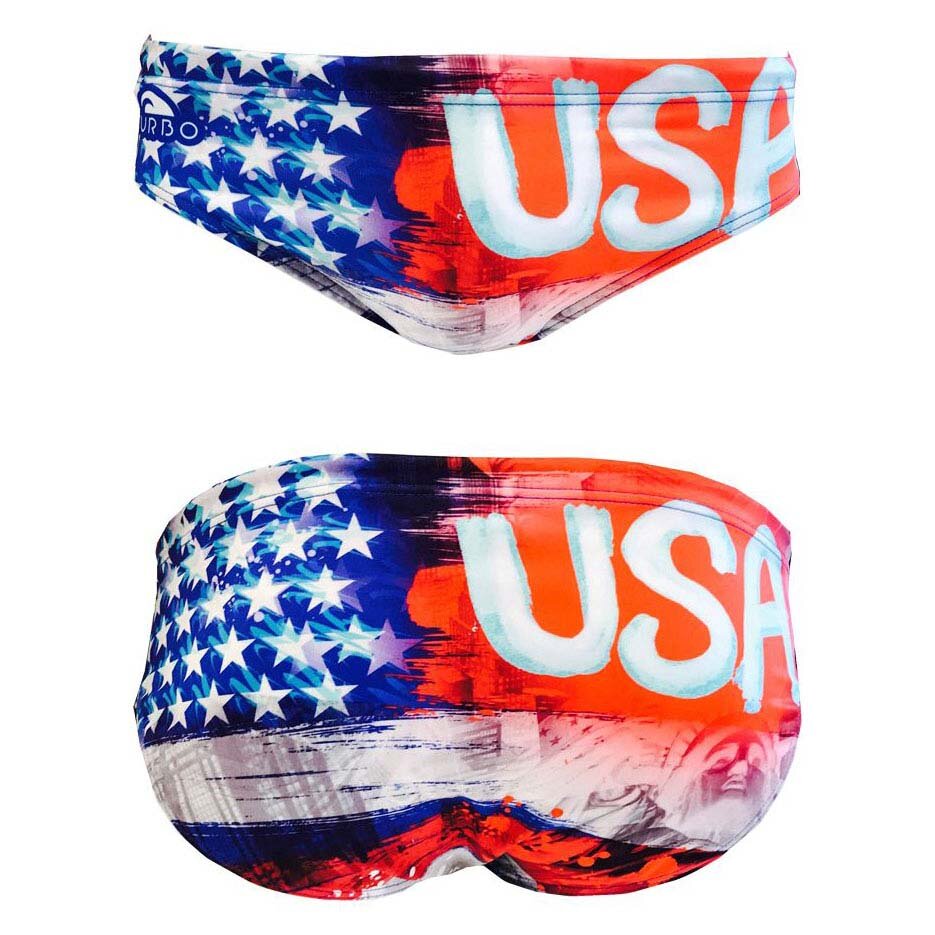 Turbo Water Polo Swimsuit Usa Painting 730325 Men's WP Waterpolo ...