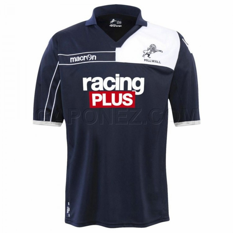 Macron Soccer T-Shirt Millwall Home 12/13 58048411 Men's Apparel from ...