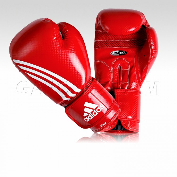 Adidas Boxing Gloves Shadow Red Color ADIBT031 RD from Gaponez Sport Gear